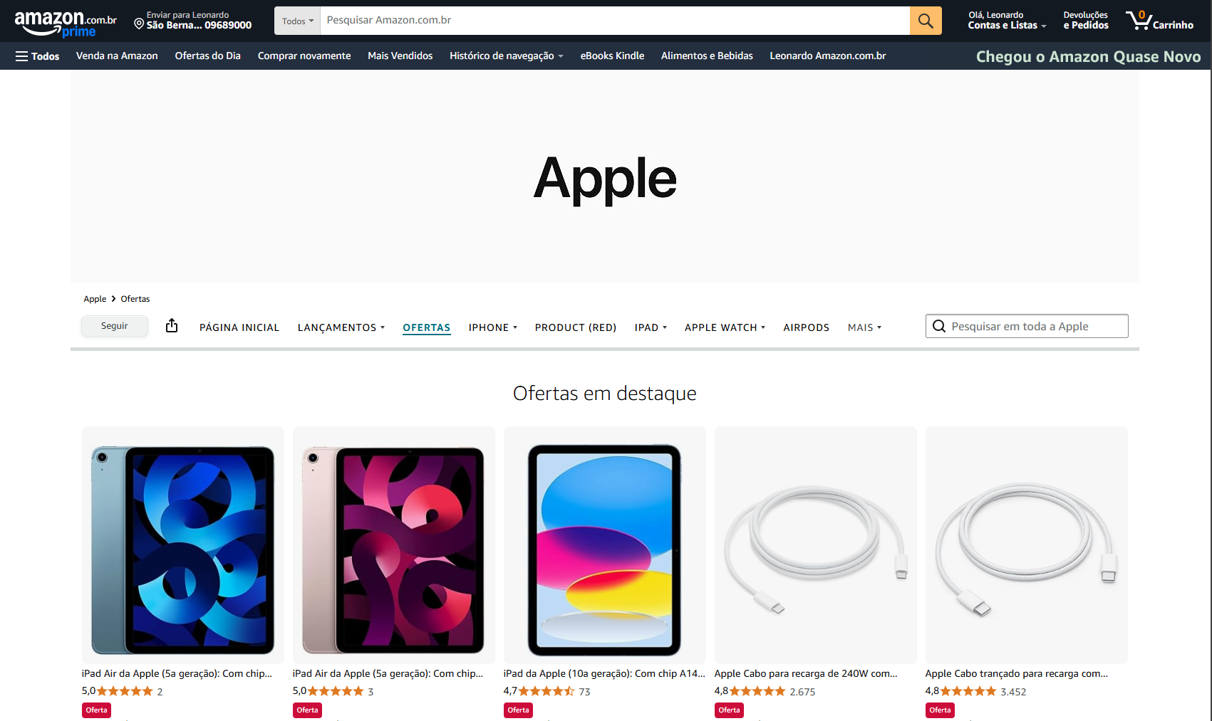 🔥Promoção Exclusiva de Produtos Apple na Amazon – DESCONTOS IMPERDÍVEIS ...